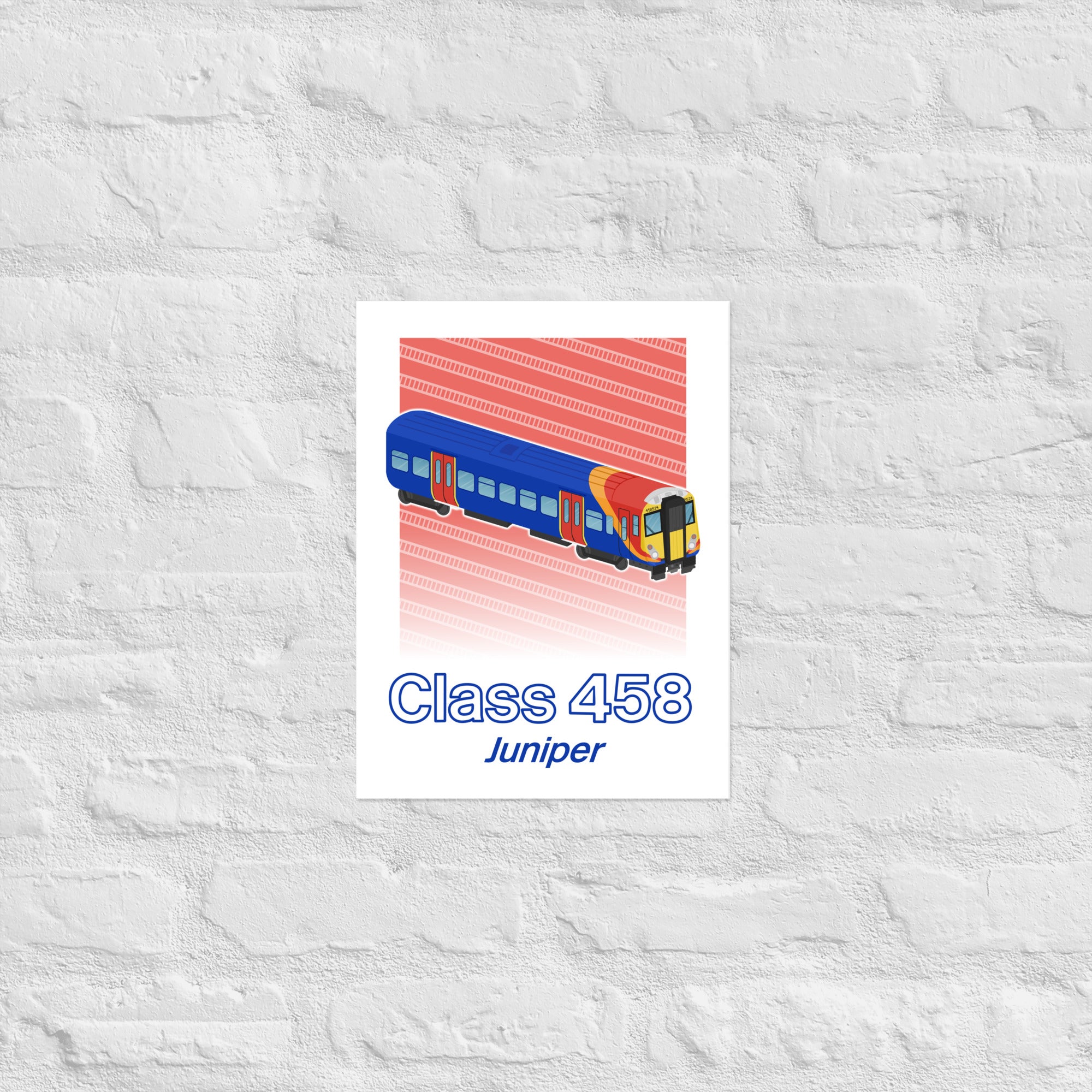 SWR Class 458/5 Poster – Natt's Art